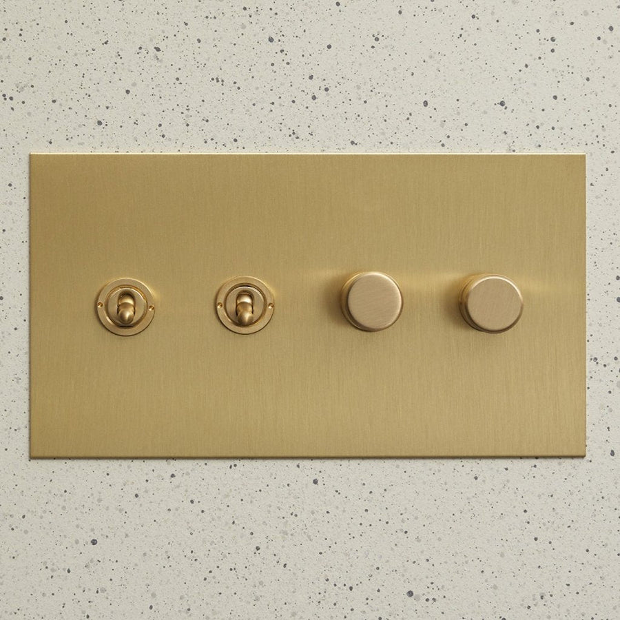Combination Rotary Dimmers and Toggle Switches | Casson Hardware