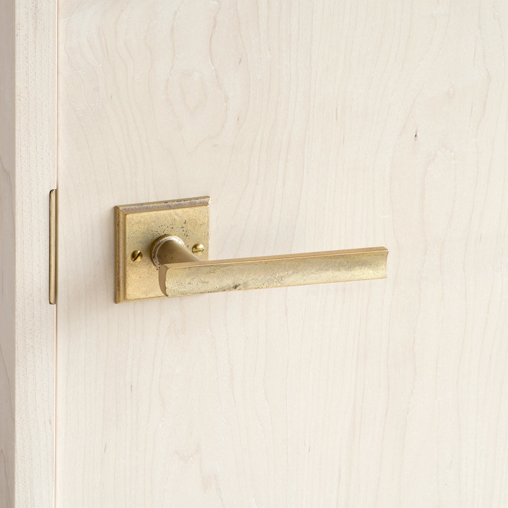 Curved Lever | Door Handles | Casson Hardware