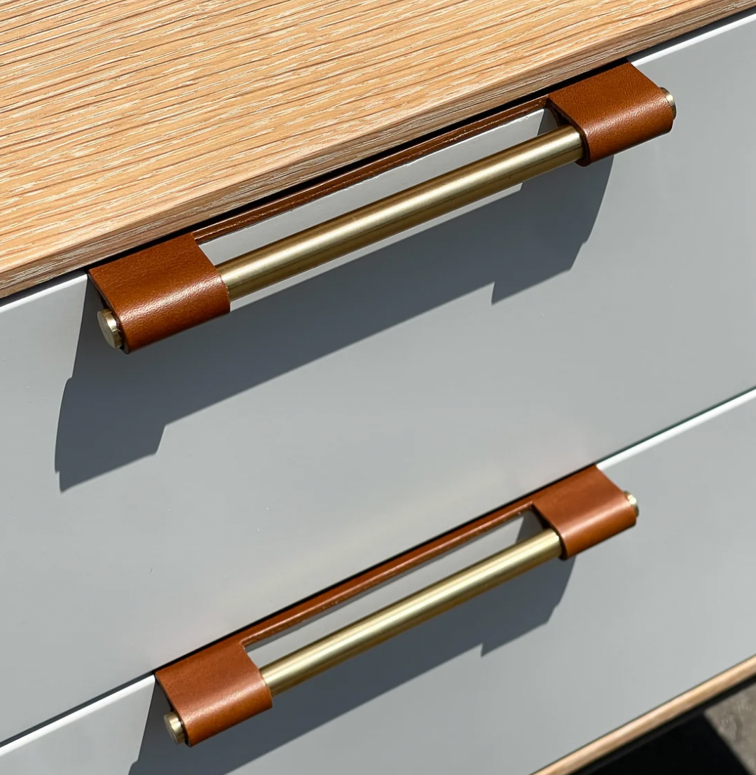 LP02 Leather Loop Pull | Cabinet Hardware | Casson Hardware